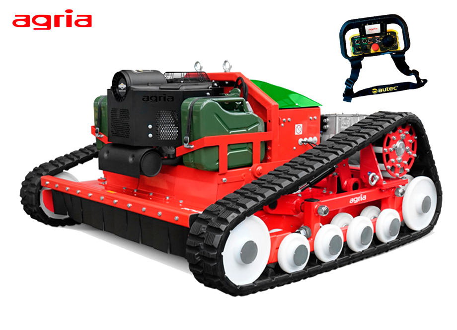 ROBOT SEGADOR TALUDES A CONTROL REMOTO B&S 8270 SERIES - 24.3HP - 112CM ...